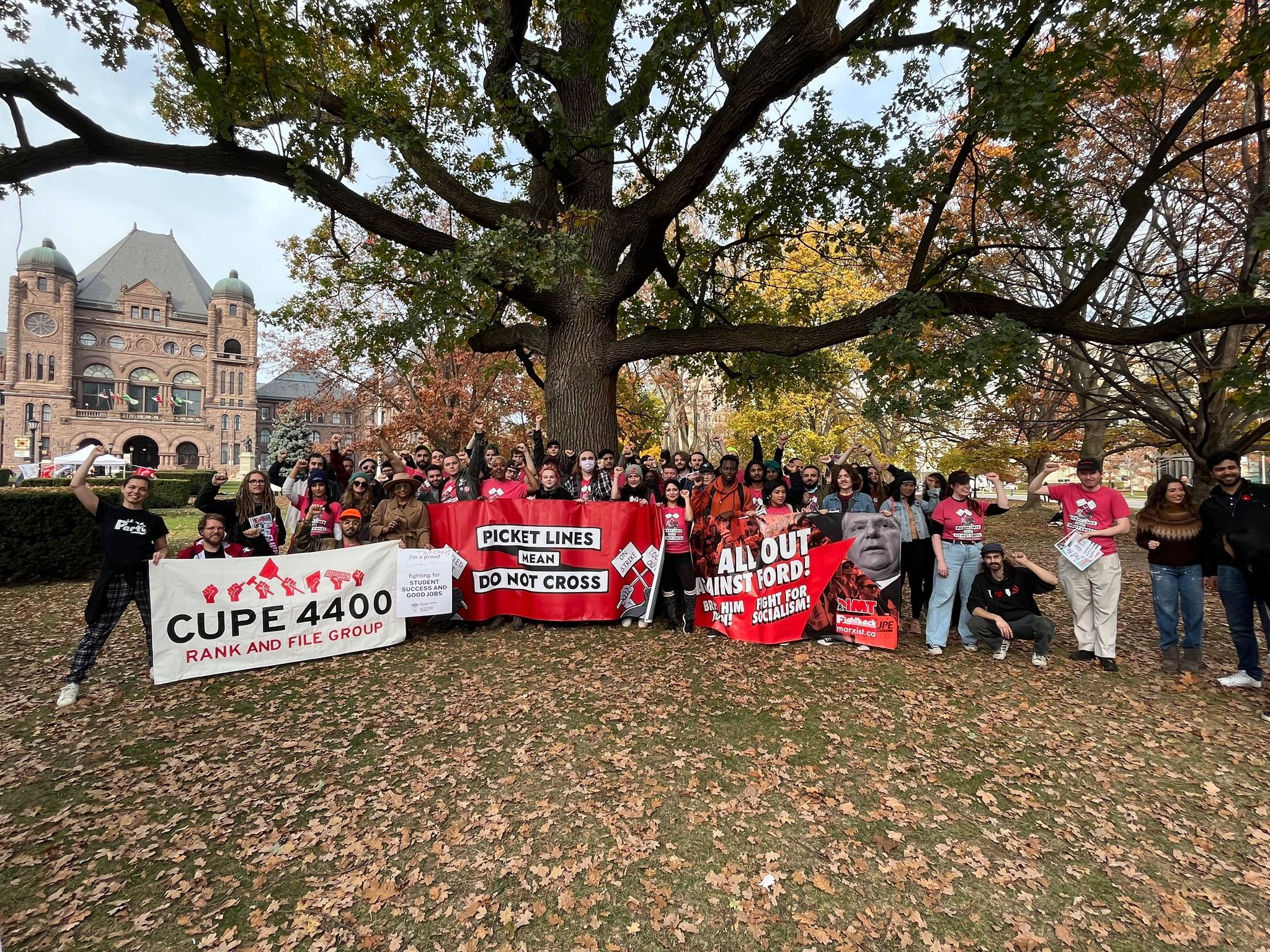 Solidarity with CUPE workers! Strike to win! | Communist Revolution
